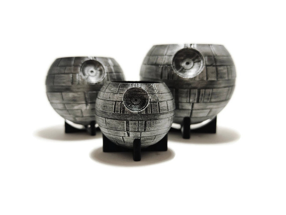 Star Wars Plant Pot Death Star Home Decoration - Etsy