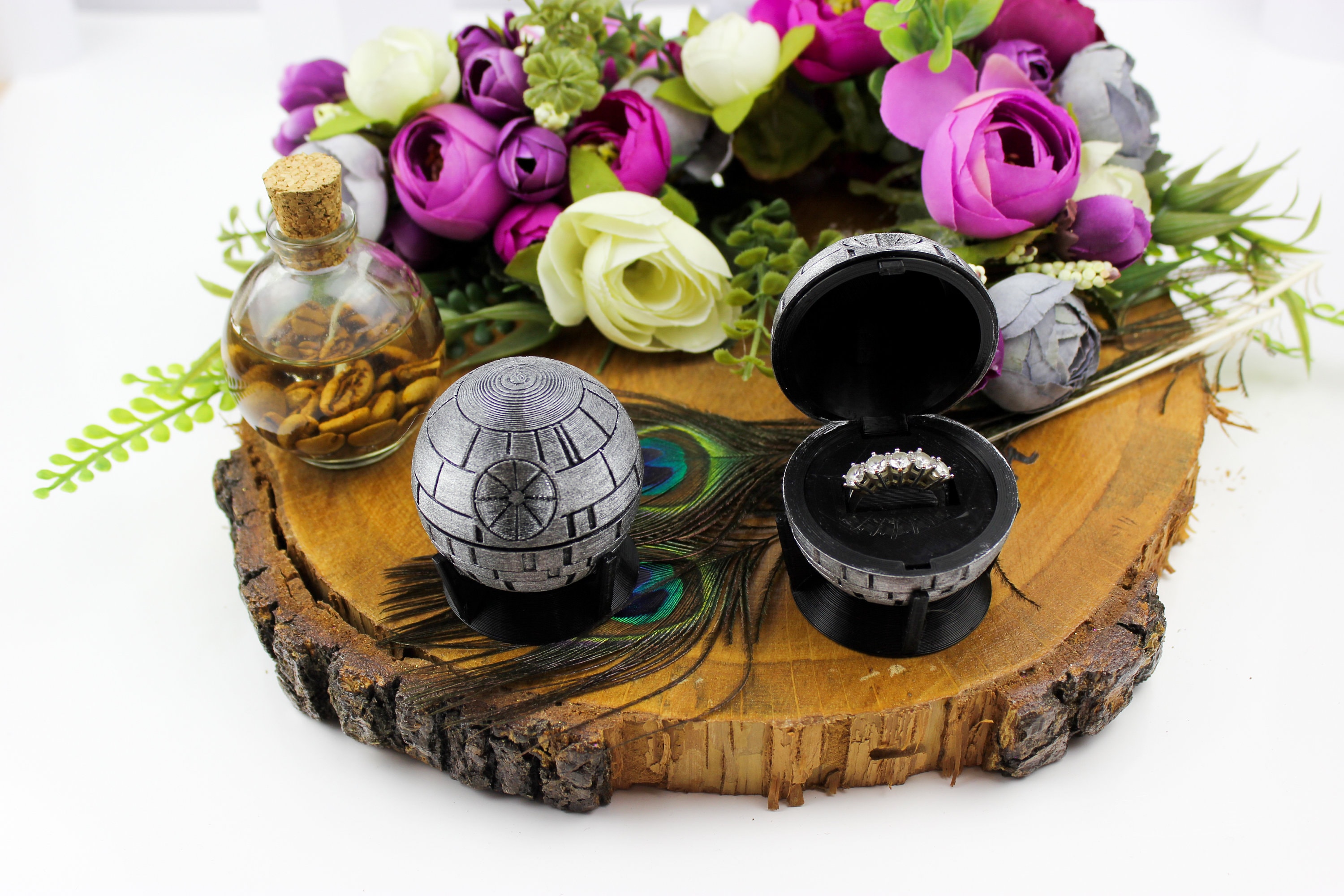 Death Star Ring Box for Weddings or Marriage Proposals | Etsy