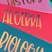 School Vinyl Decals - Class Decal - School Class Decals - School Course ...