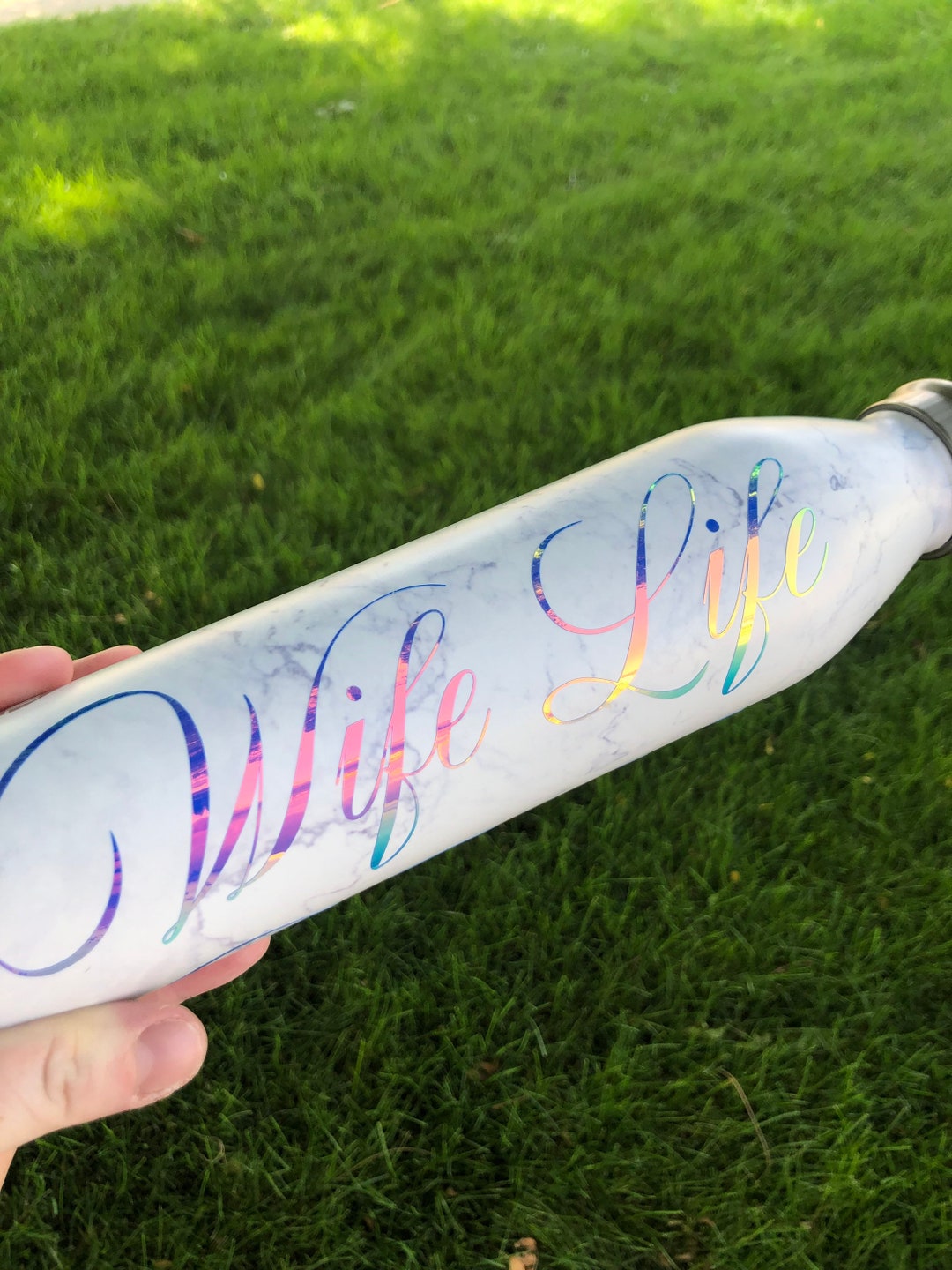 Wife Life Decal, Holographic Wife Life Decal, Holographic Decal, Wife ...