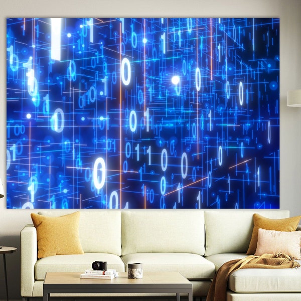 Programmer Painting - Etsy
