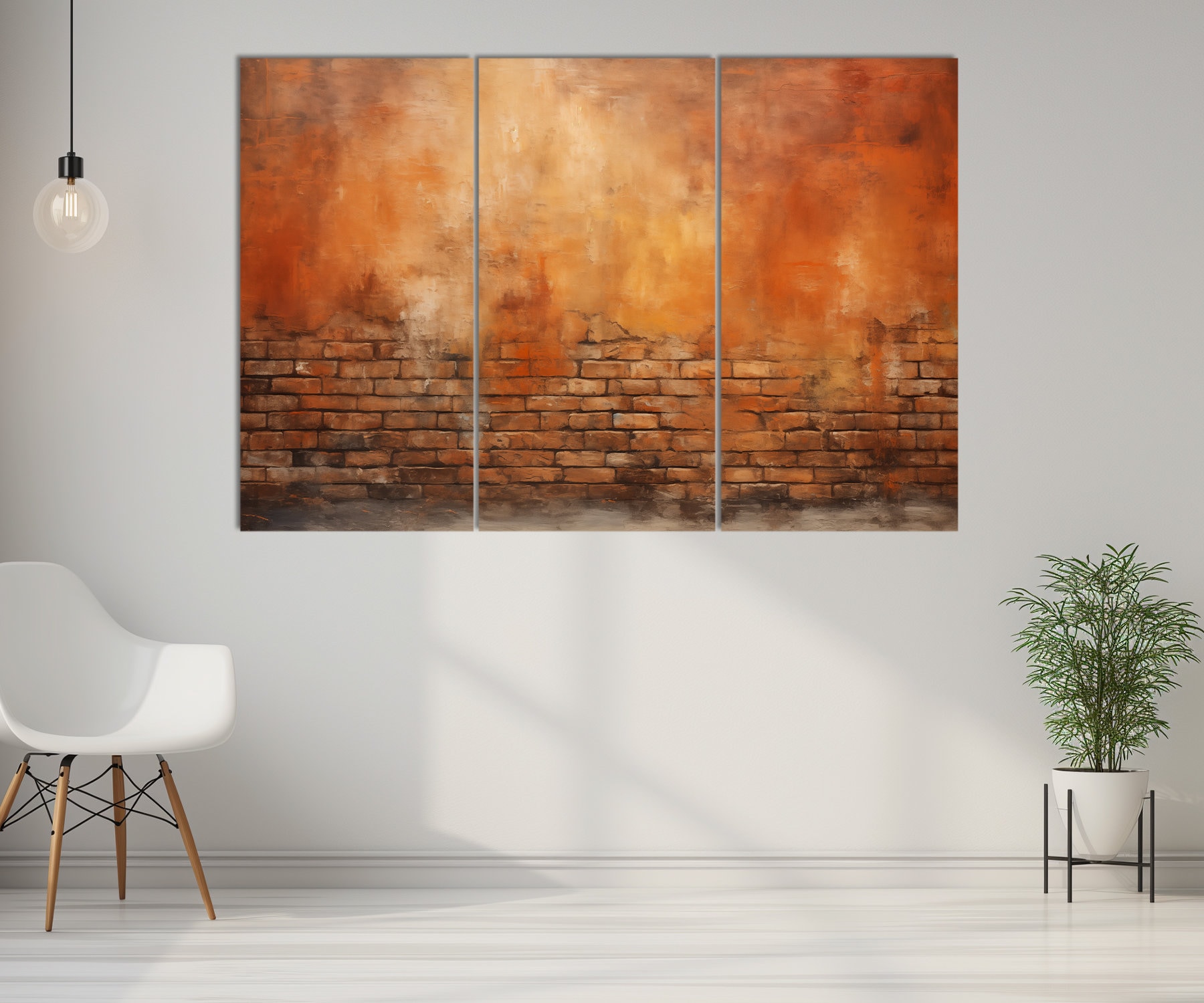 Brick Wall Print,brick Wall Poster,brick Wall Painting,brick Wall Print ...