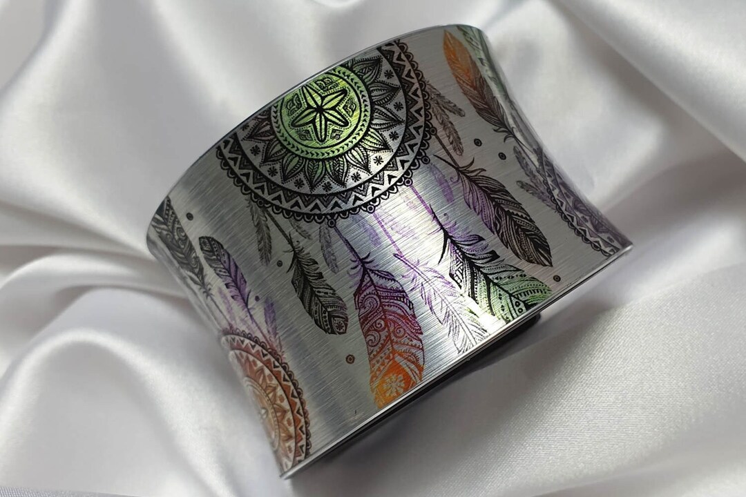 Dreamcather Cuff Bracelet, Native Americans Jewelry, Unusual Gift for Her, Native American ...