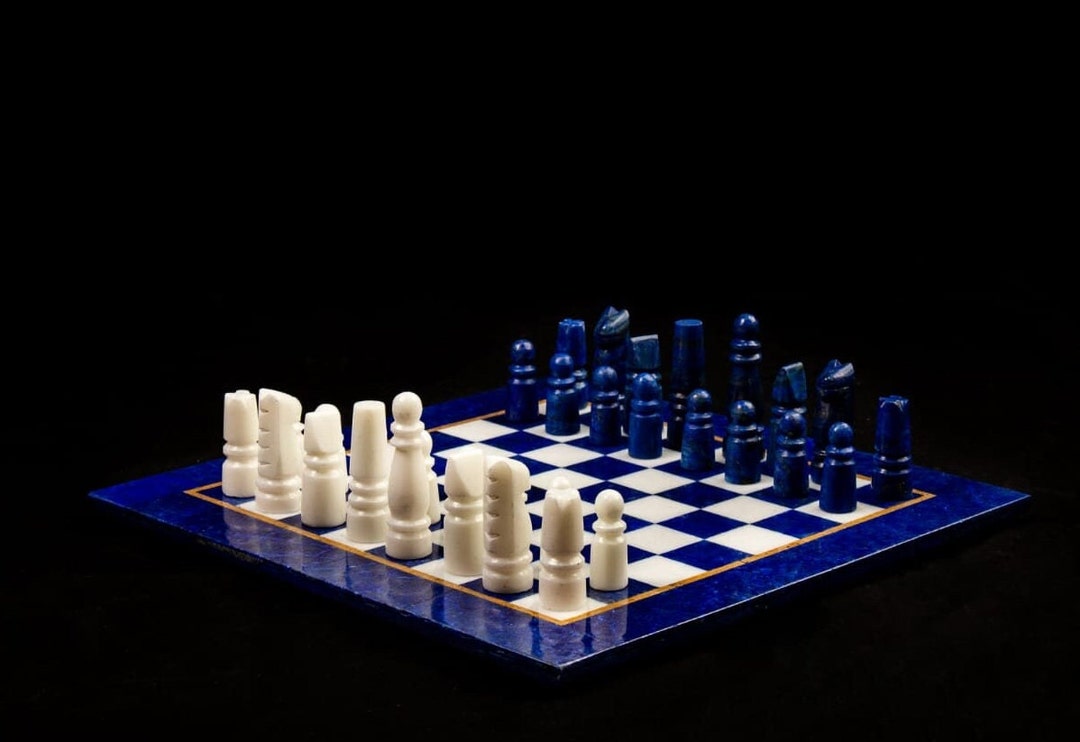 LAPIS CHESS SET - Etsy