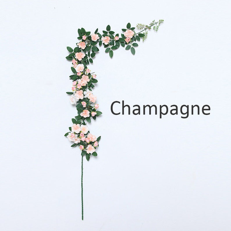 Artificial Climbing Rose Vine Wall Hanging Rosa Trailing - Etsy