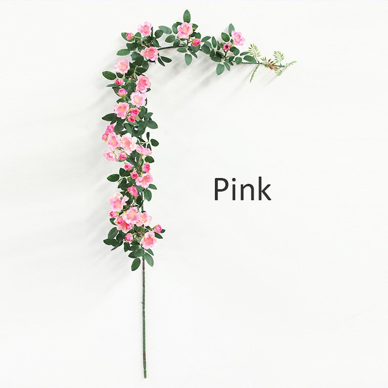 Artificial Climbing Rose Vine Wall Hanging Rosa Trailing - Etsy