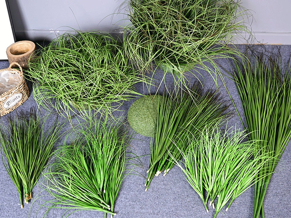 Artificial Grass Craft, Fake Reed Leaves, Rustic Straw Bale, Realistic ...