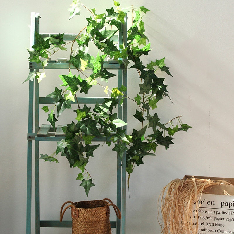 Artificial Long Ivy Fake Vine With Rich Foliage Home Green Leaf Floral ...