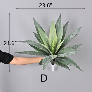 Artificial Agave Plant, Agave Sisalana Crafts, Tropical Greenery ...