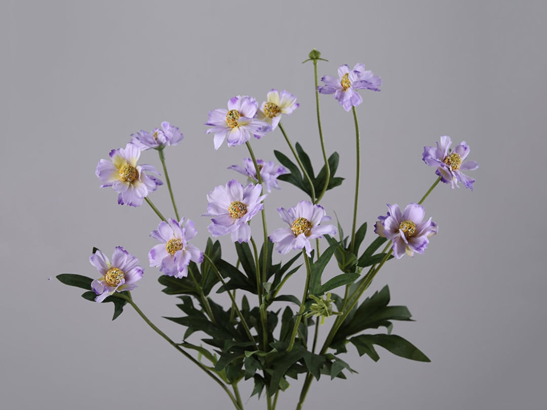 Small Chrysanthemum Stem, Fake Cosmos Daisy Spray, Artificial Flower ...