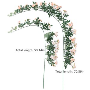Artificial Climbing Rose Vine, Wall Hanging Rosa, Trailing Gardenia ...