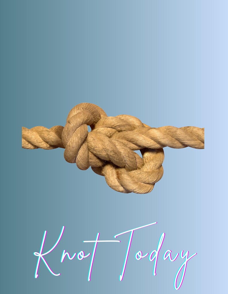 Funny Knot Today Pun Unisex Tee, T-shirt for Joke Lovers, Cotton Shirt ...