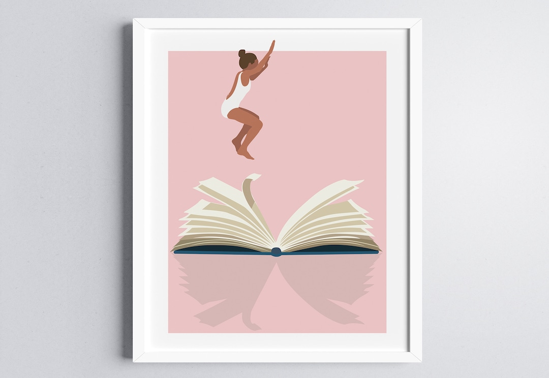 Book Lover Art Print Instant Download Books Print - Etsy