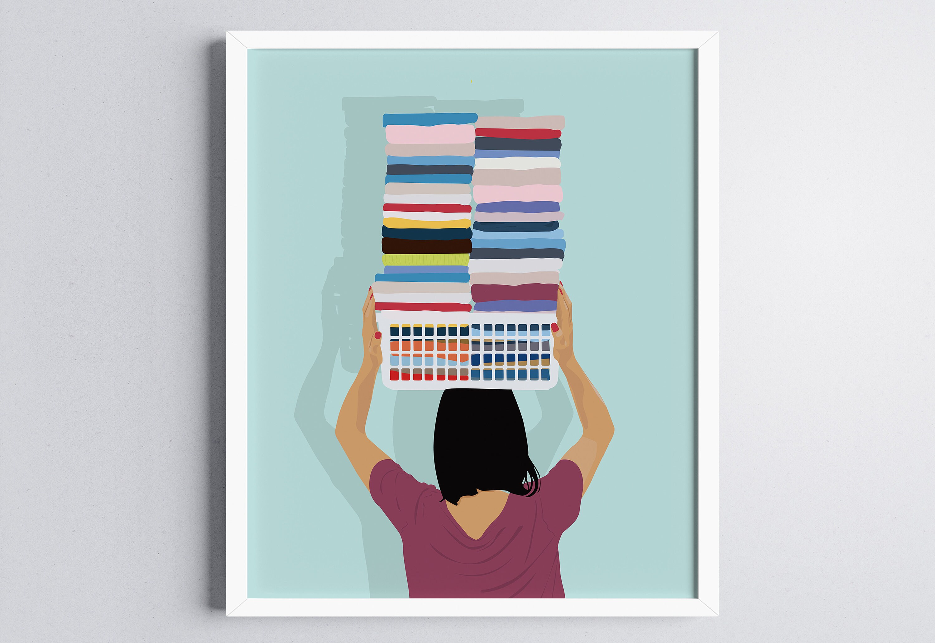 Laundry Room Art Print Laundry Day Print Instant Download - Etsy