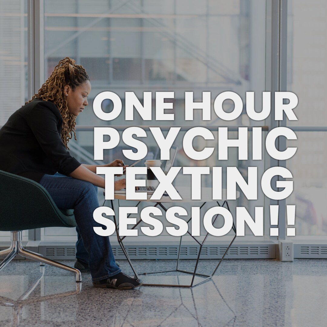 One Full Hour Psychic Texting Session! - Etsy