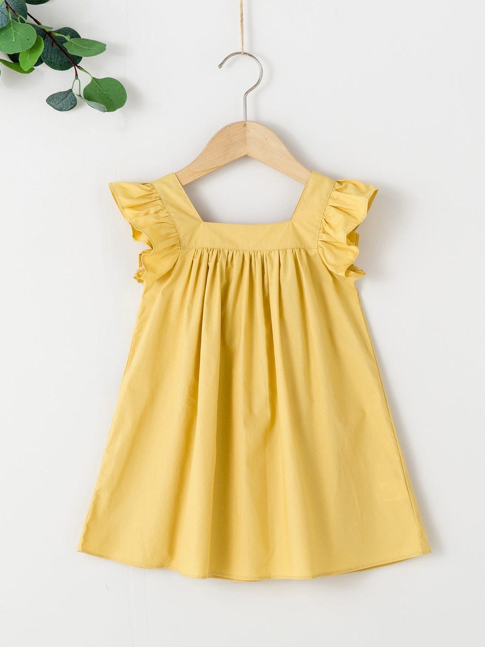 Linen Girls Dress Pure Natural Linen Girls Dress Natural - Etsy