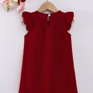 Linen Girls Dress, Pure Natural Linen Girls Dress, Natural Girls Soft Linen Dress, Summer Linen ...