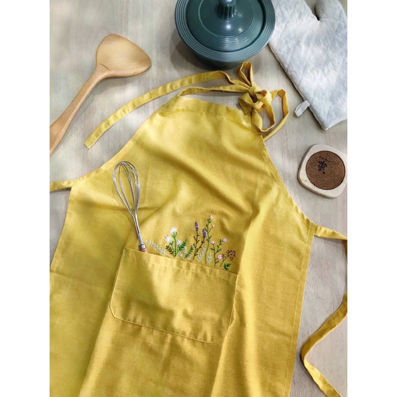 Embroidered Aprons - Etsy