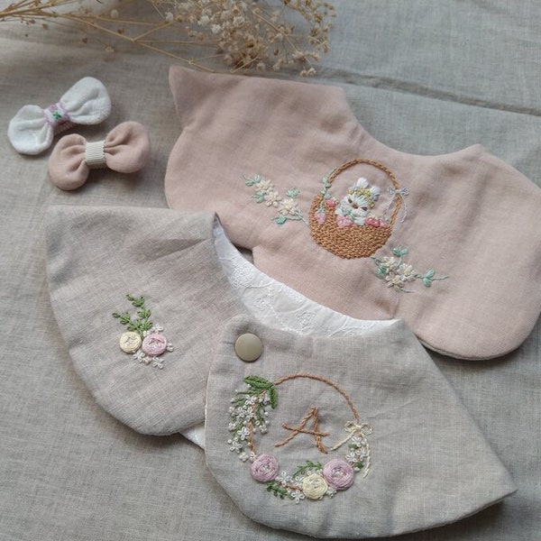 Bib Embroidery - Etsy