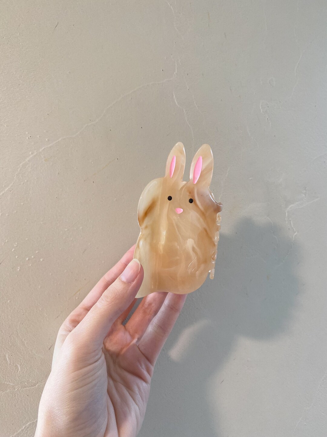 Bunny / Rabbit Claw Clip Easter Spring Hair Clip - Etsy