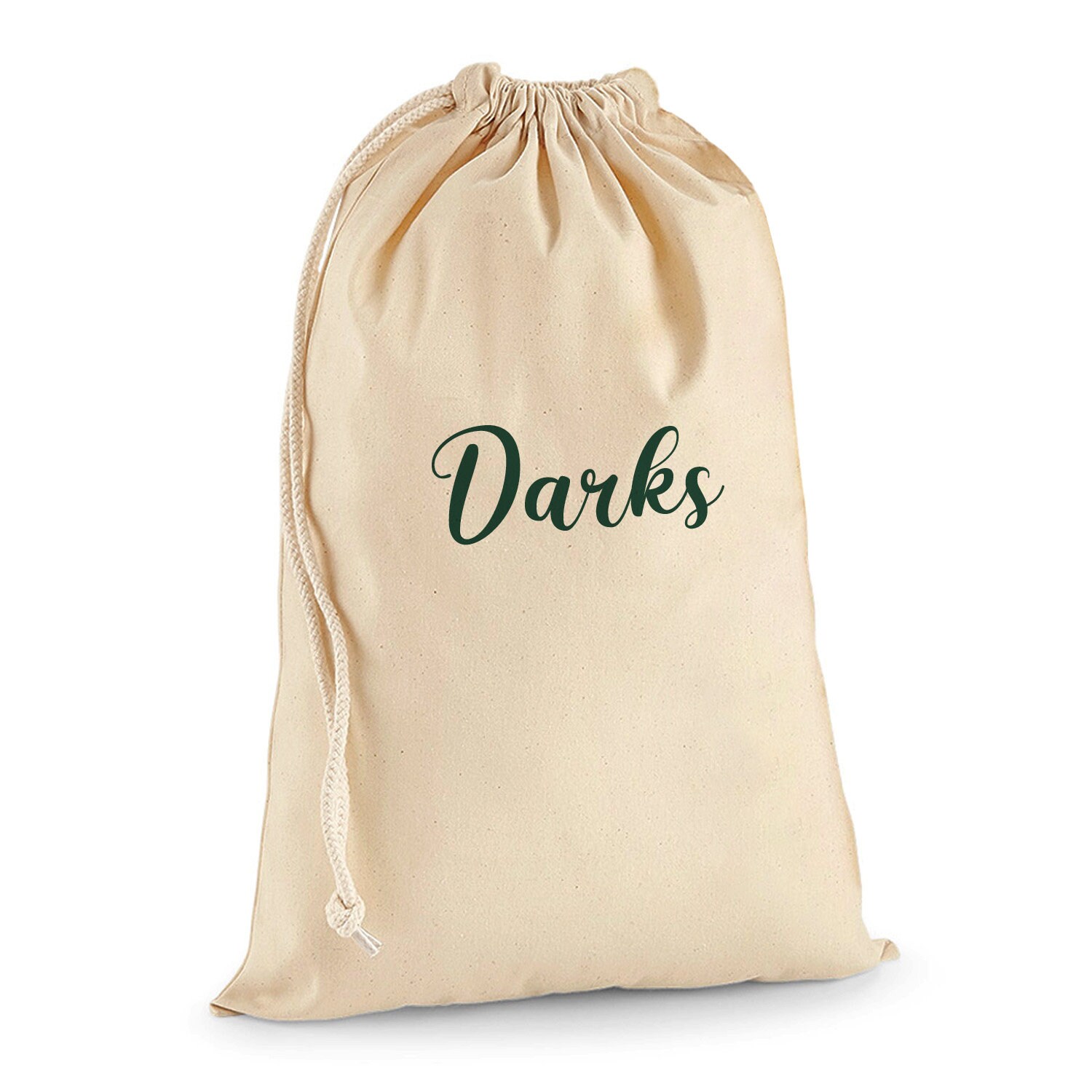 Custom Made Laundry Bag 100% Cotton Extra-large Heavy Duty Cloth Bag in ...