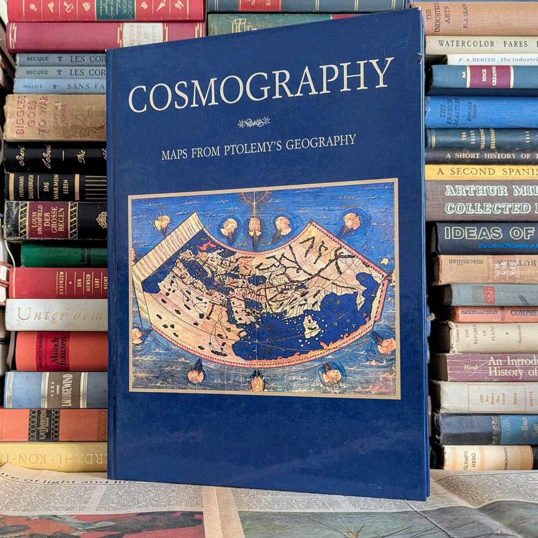 Vintage Cosmography Book: Ptolemy's Maps, 1990 Hardcover - Etsy