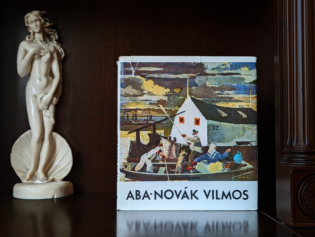 ABA NOVAK VILMOS 1971 Vintage Art Book Hungarian Book Hungarian Artists ...