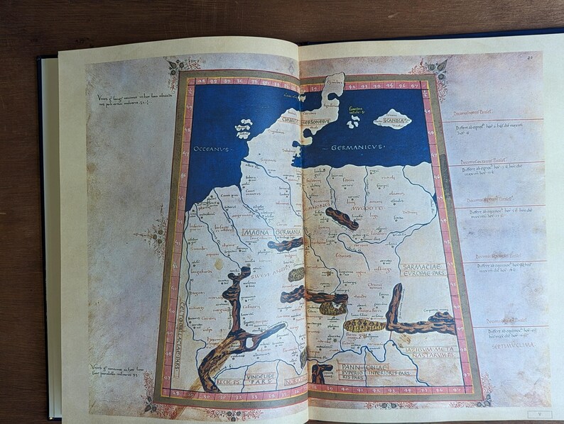 Vintage Cosmography Book: Ptolemy's Maps, 1990 Hardcover - Etsy