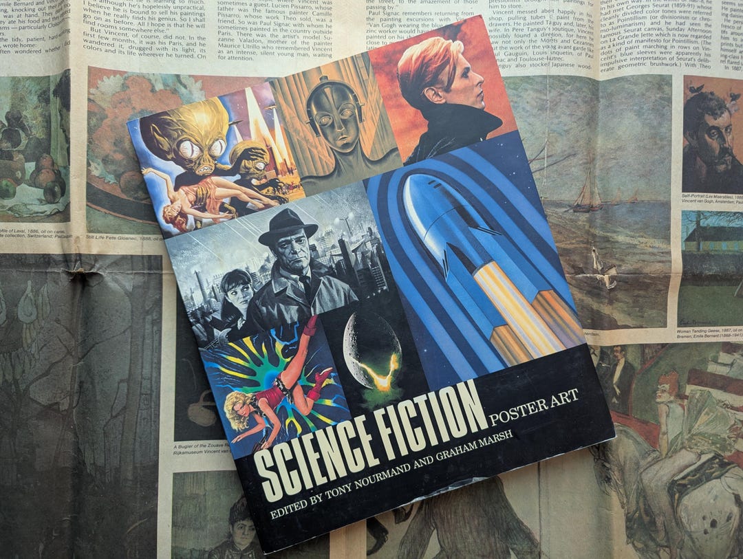 Science Fiction Poster Art 2003 Art Book Vintage Sci-fi Movie Posters ...