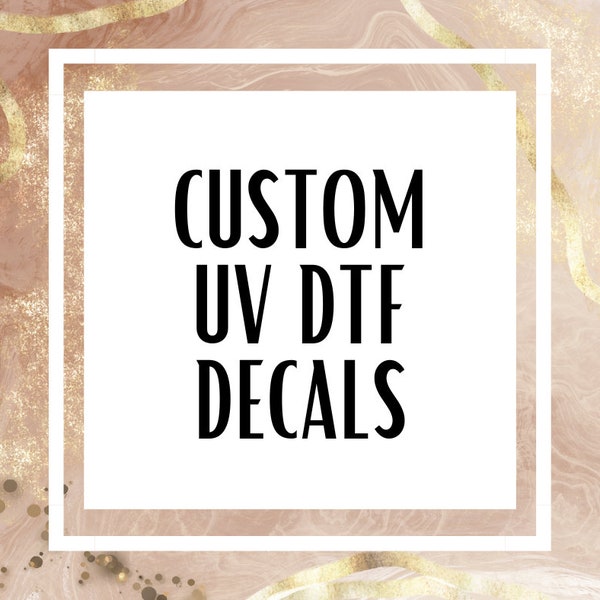 Uvdtf Decals - Etsy