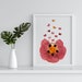 Pressed Flower Rock Rose Pink Digital Download Wall Art/ Home Decor - Etsy