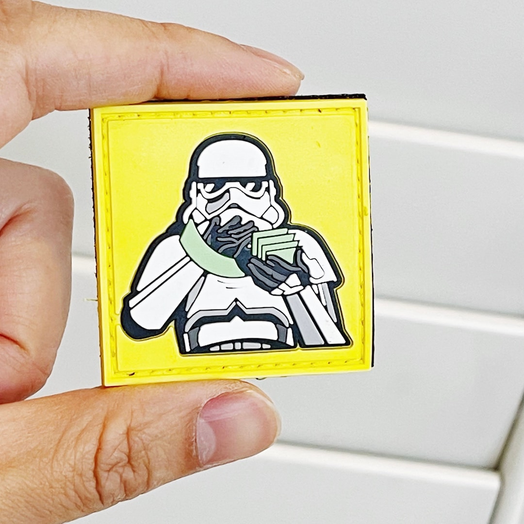 Starwars Stormtrooper Rangereyes PVC Patches Mini Morale Patch ...