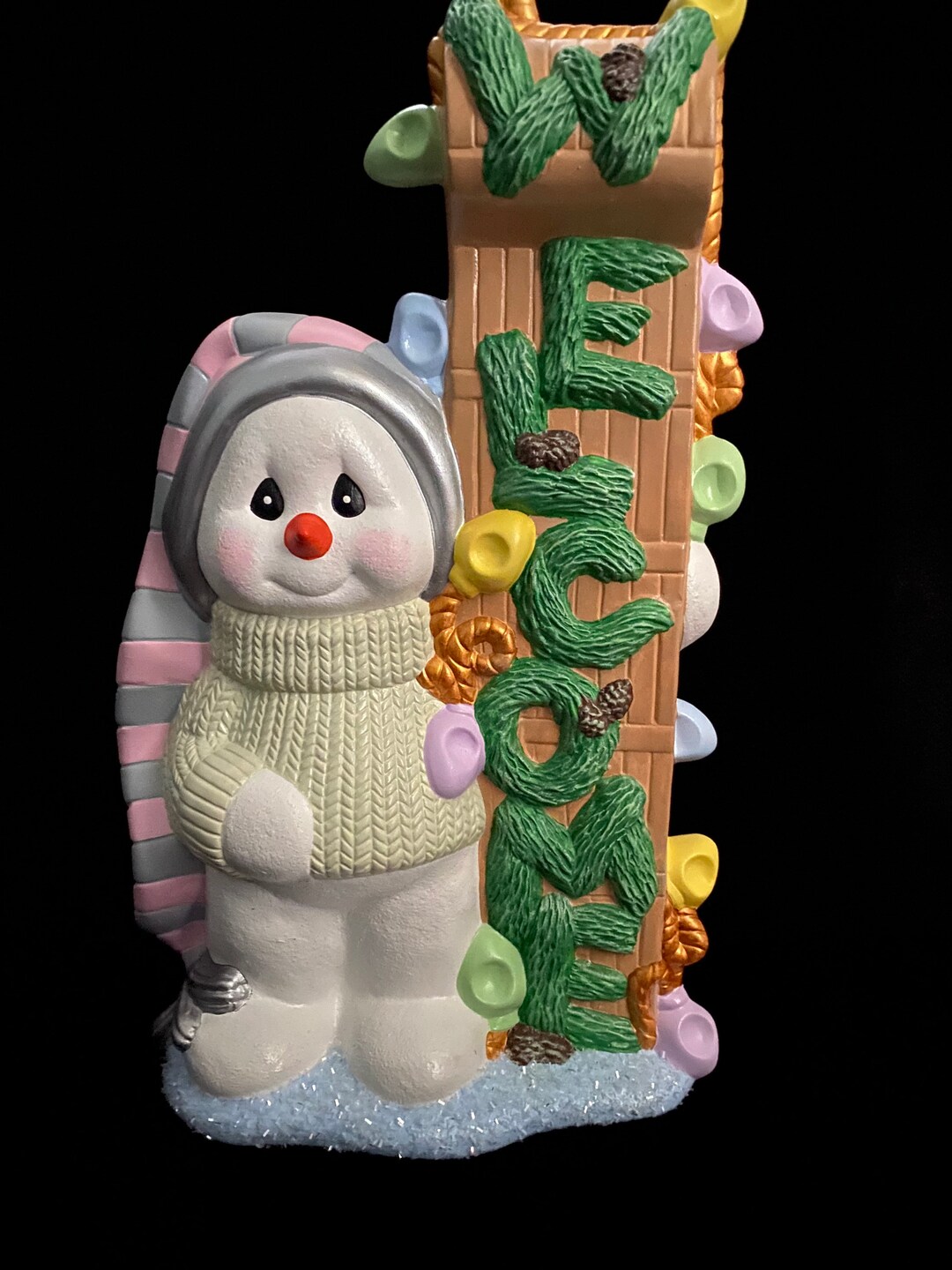 Welcome Snowman - Etsy
