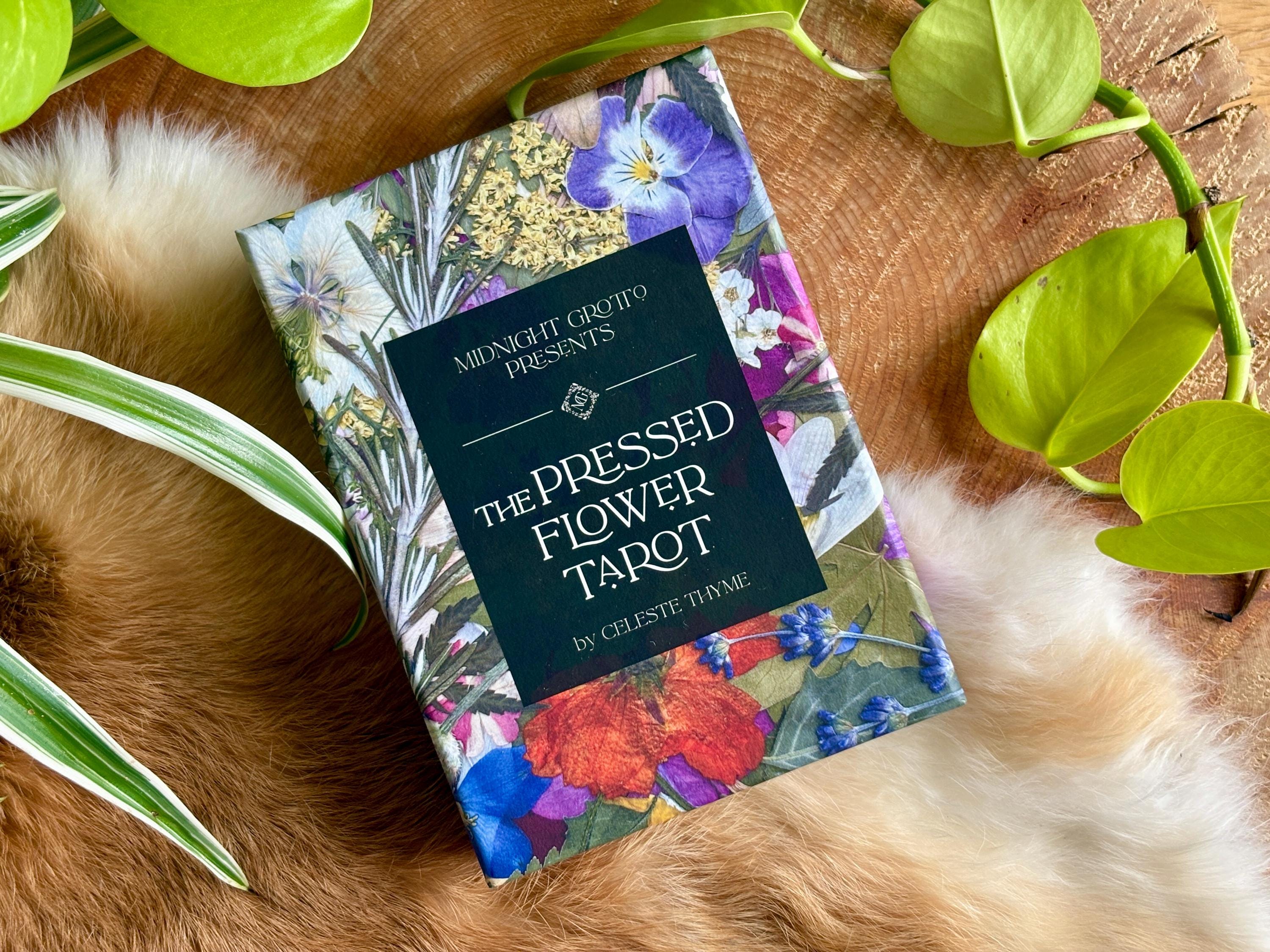 The Pressed Flower Tarot Card Deck | Beautiful Floral Botanical Nature ...
