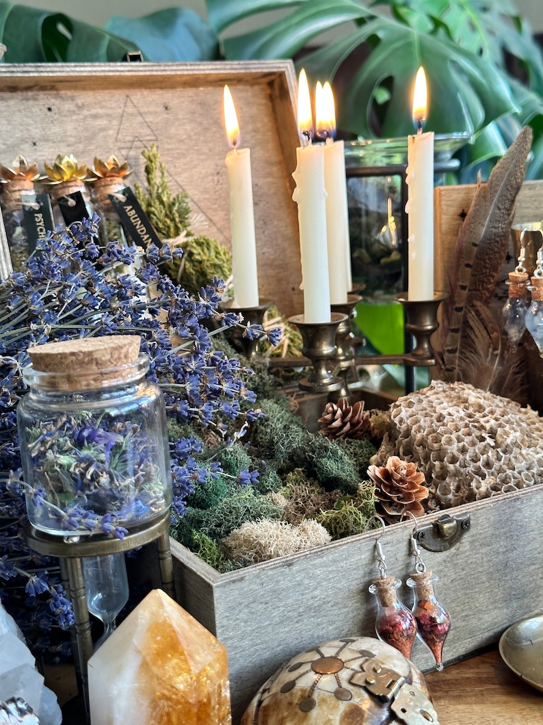 Custom Witch Kit | Personalized Spell, Herbs, Crystals - Etsy