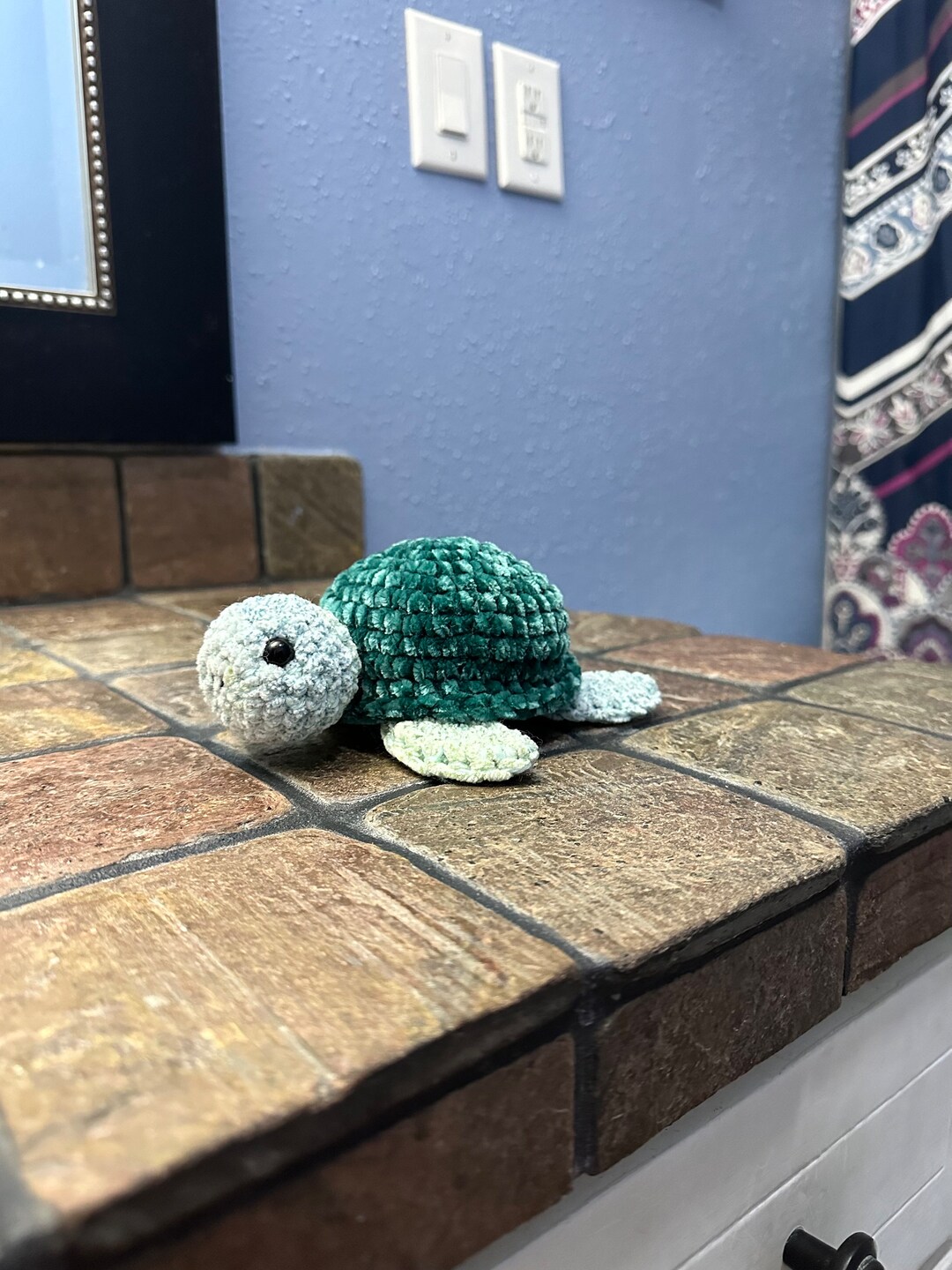 Velvety Soft Crochet Turtle Plushie - Etsy