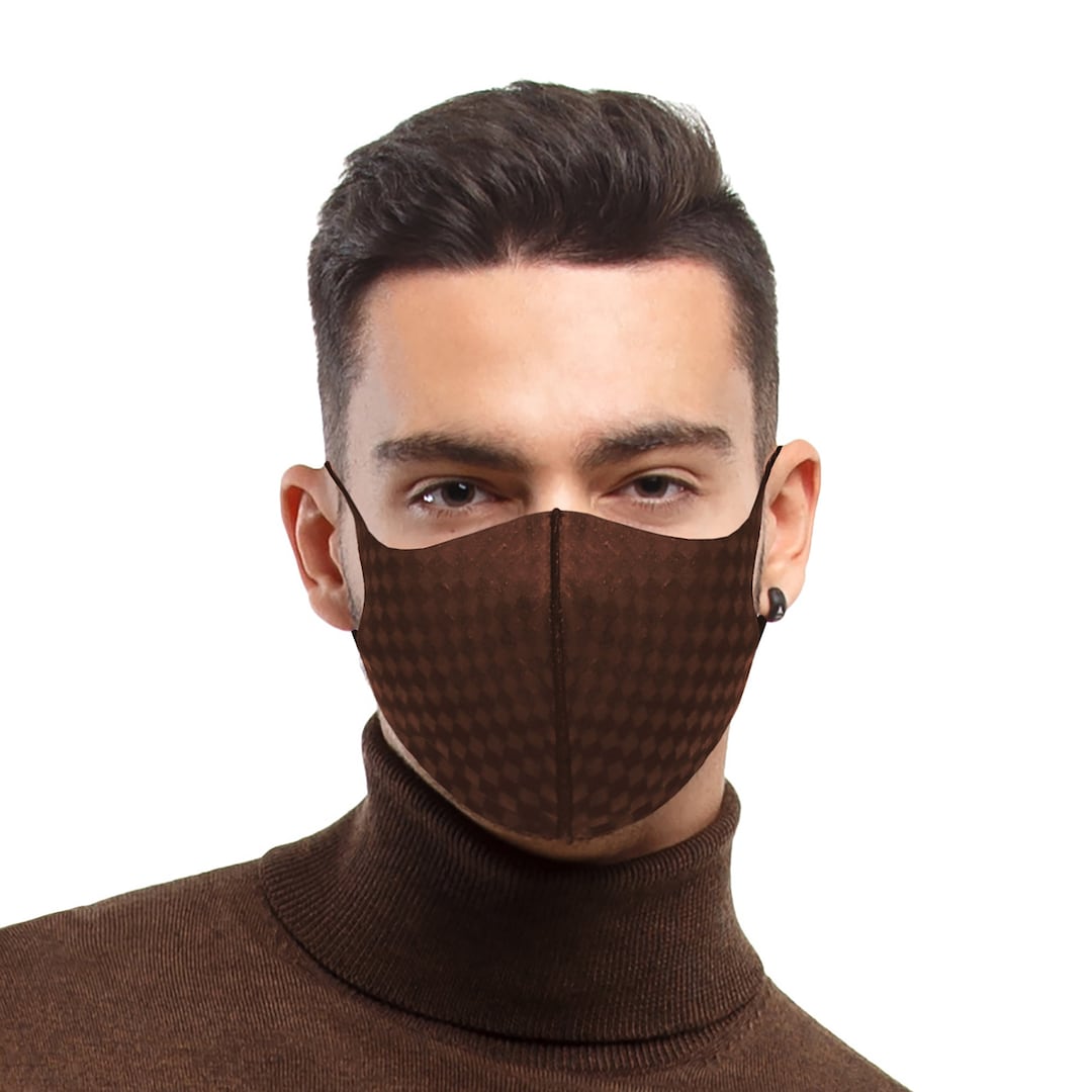 NYBEE Sport Cooling Protex Breathable Luxury Dark Brown Face Mask ...