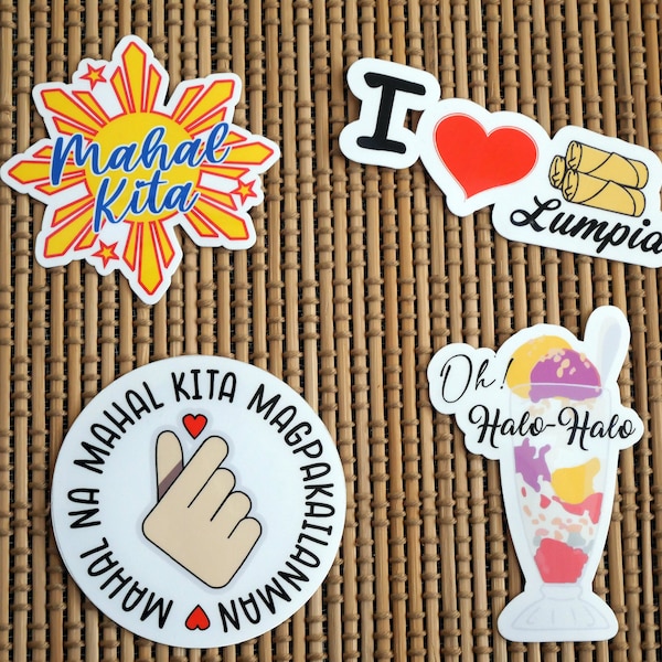 Filipino Sticker Pack - Etsy
