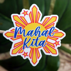 Filipino Sticker Pack | Mahal Kita | I Love Lumpia | Mahal Na Mahal ...
