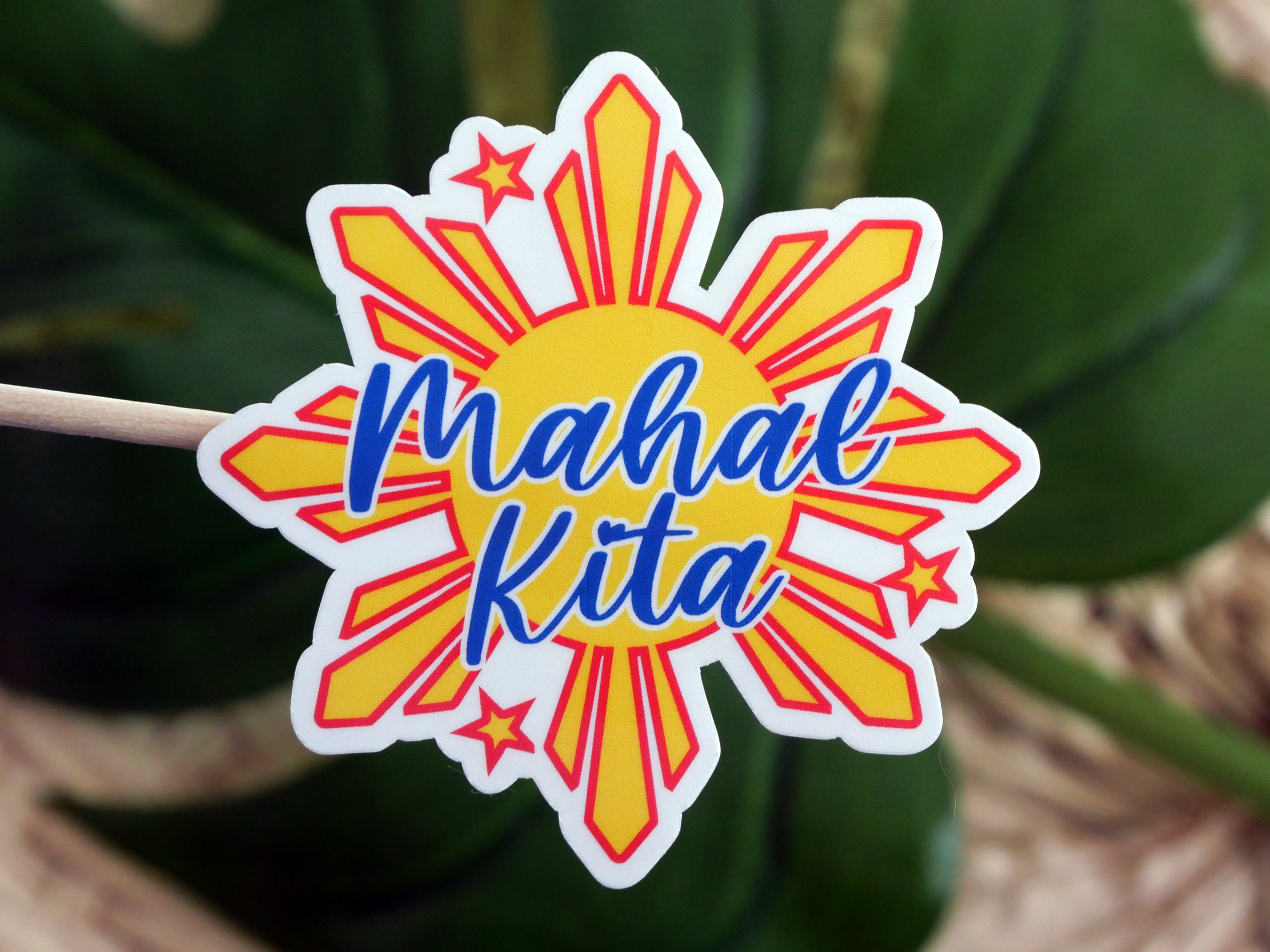 Filipino Sticker Pack Mahal Kita I Love Lumpia Mahal Na Mahal Kita ...