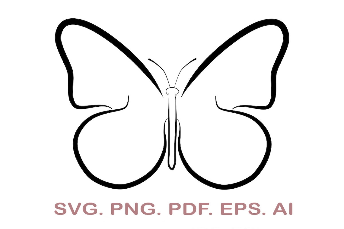 Papillons Svg Bundle papillon svg Papillon superposé SVG - Etsy France