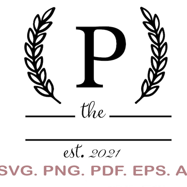 Letter P Svg - Etsy