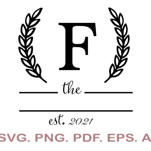 Letter F Monogram - Etsy