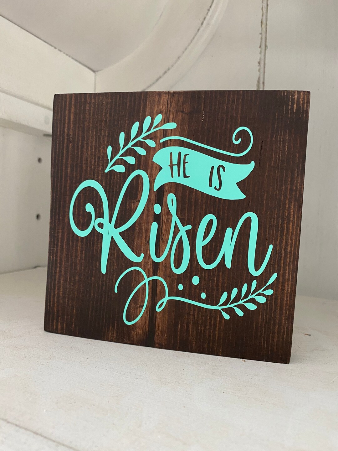 He is Risen/ Easter Decor/ Easter Sign/ Religious Sign/ Holiday/jesus ...