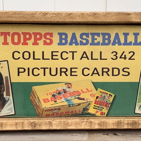 Topps 1956 Card - Etsy