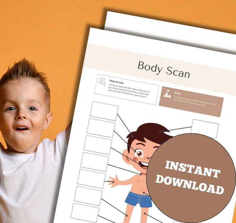 Kids Mental Health Activity Bundle - Etsy