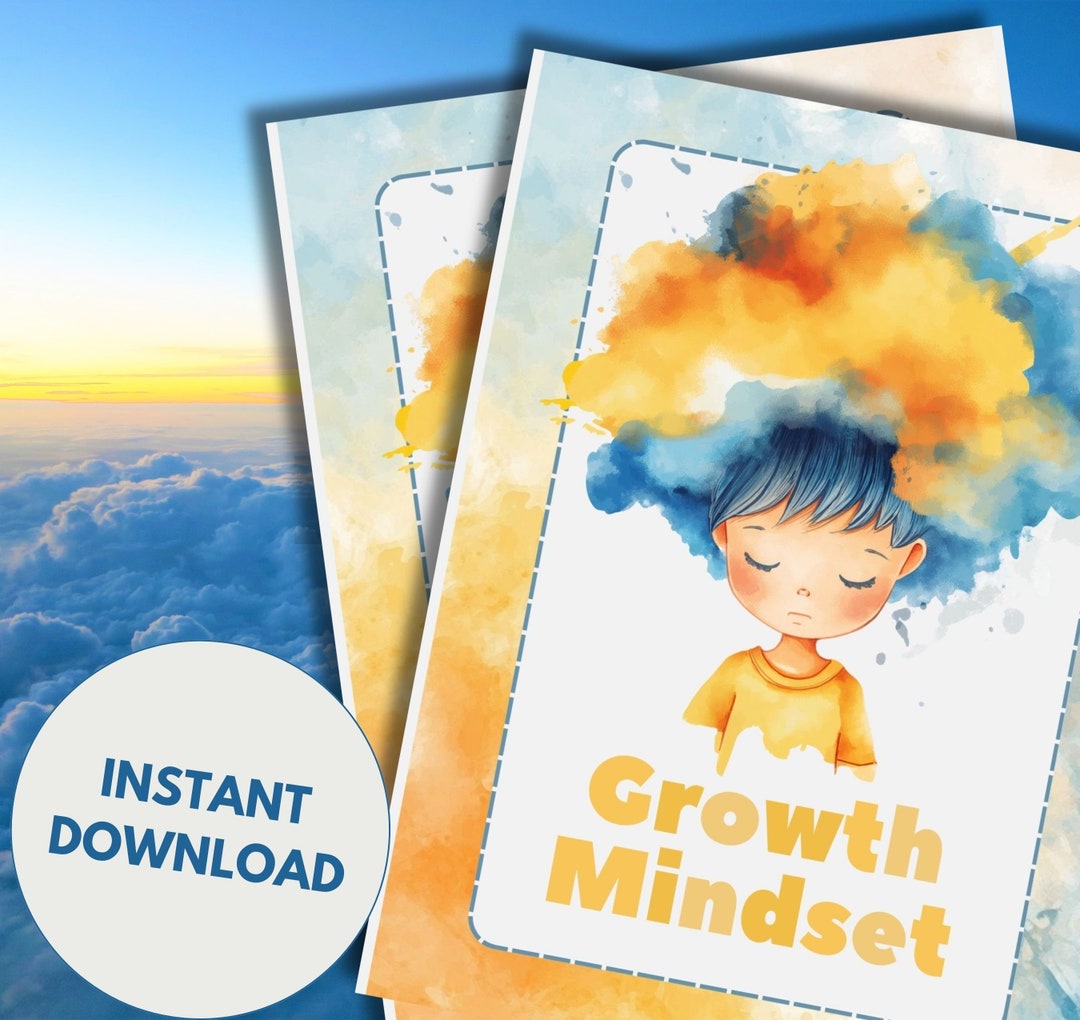 Kids Growth Mindset Cards - Etsy