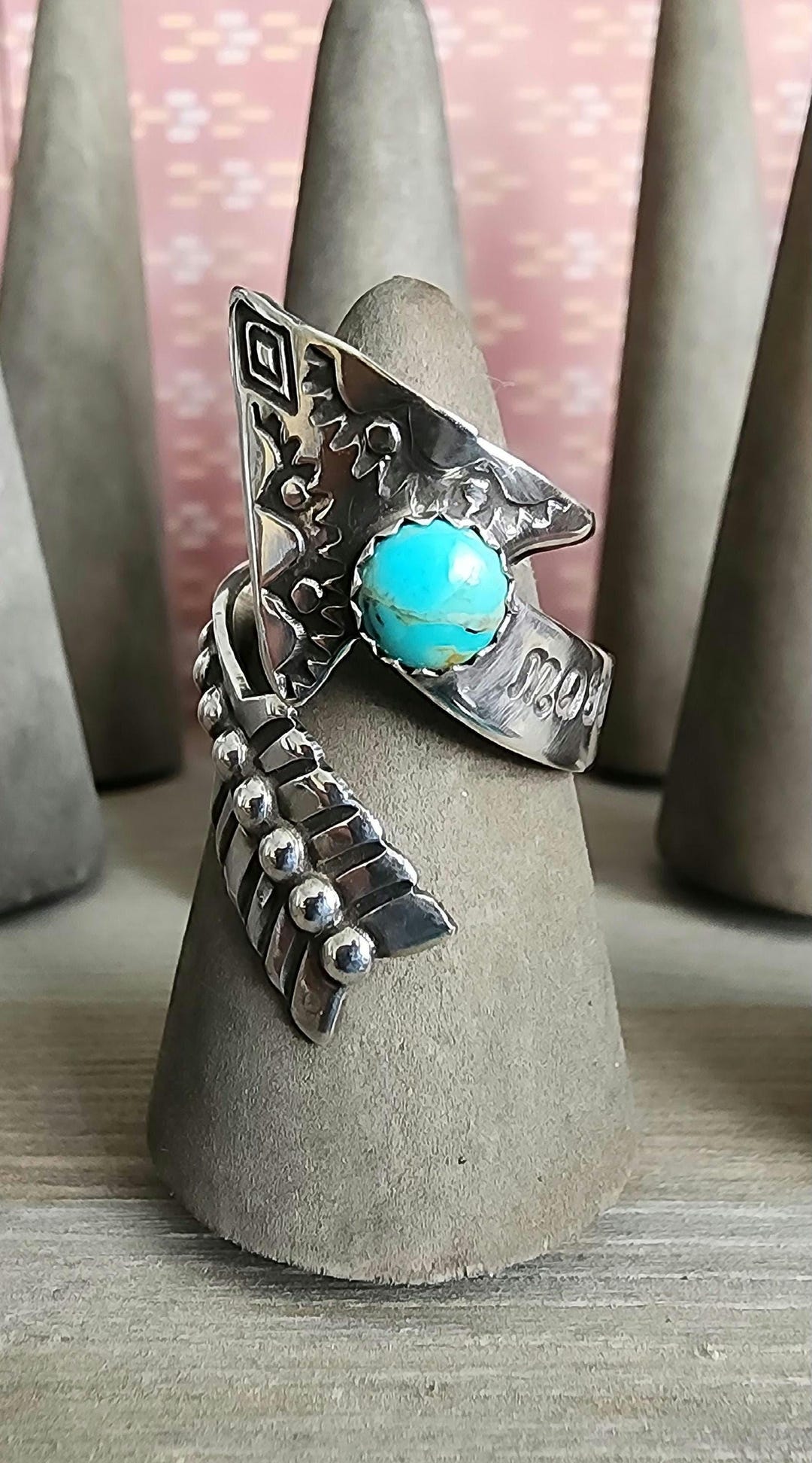 Native American Style Arrow Adjustable Turquoise "follow Your Arrow ...