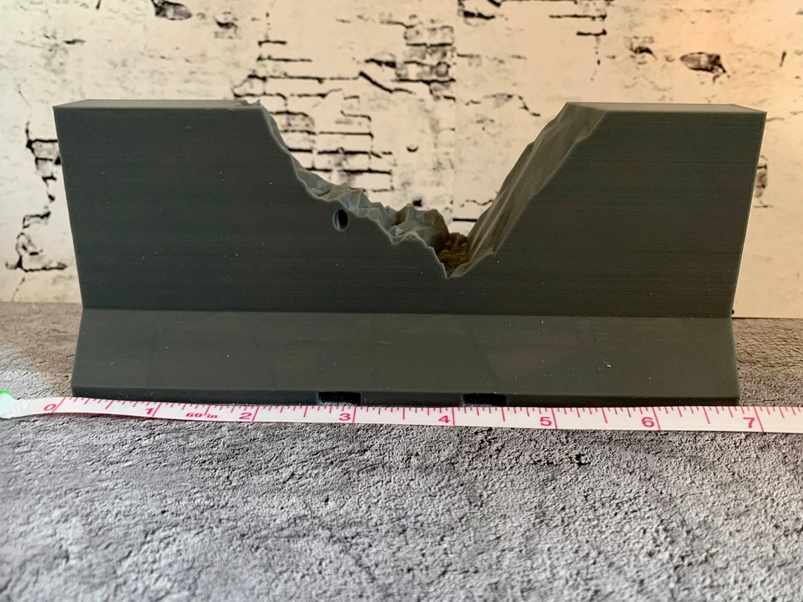 Jersey Barrier Hand Painted Miniature 1:12 Scale For Action | Etsy