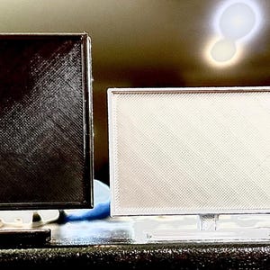 Flat Panel Computer Monitor or Television TV Miniature 1:12 Scale for ...